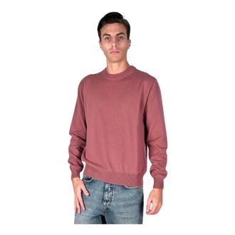Daniele Fiesoli Homme, Pulls, Rose, Taille: 2XL Pull ras du cou