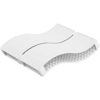 vidaXL Matratze Bonnell-Federkern Mittel 140x190 cm Vidaxl