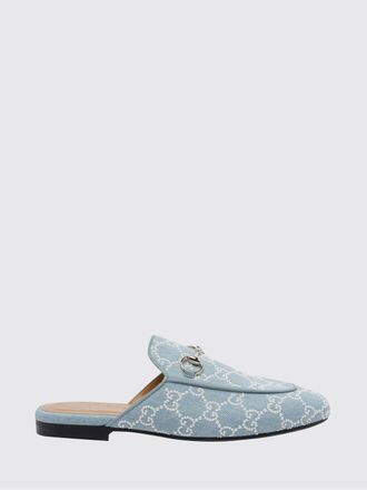 Gucci Chaussures Plates Femme couleur Bleu