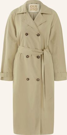 Oui Trenchcoat braun