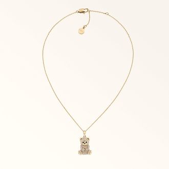 Furla Bazaar Halskette Color Oro Metallic Metall + Strass Damen