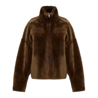 Arma Indy Kurzer Wende-Lammfellmantel - - Jackets - Damen - Braun - S