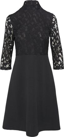 s.Oliver Black Label Damen 2160275 Kleid mit Spitze, 9999, 36