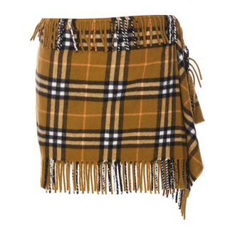 Burberry Kurzer Rock - - Skirts - Damen - Mehrfarbig - S