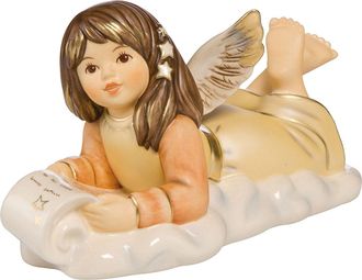 GOEBEL Weihnachten Engelspost Champagner