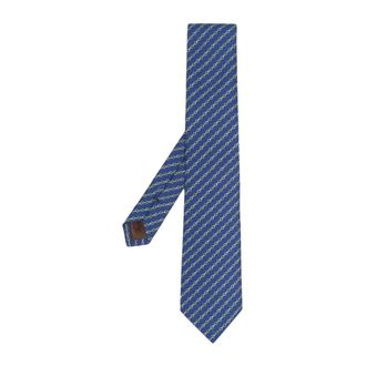 Churchs Homme, Accessoires, Bleu, Taille: ONE Size Cravate FMT 8