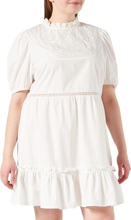 Nafnaf Damen Robe, Elfenbein, 34