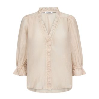 Co'Couture Damen, Blusen & Hemden, Beige, MGr&ouml;&szlig;e
