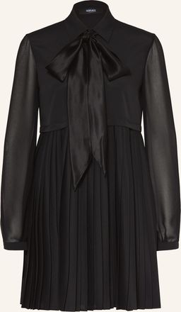 Versace Cocktailkleid Mit Abnehmbarer Schluppe schwarz