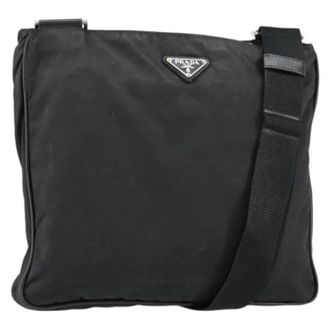 Prada Pre-owned Vintage Nylon Cross Body Bag - - Pre-owned - Damen - Schwarzk - ONE SIZE