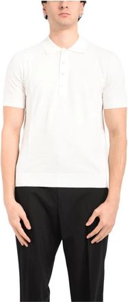 Paolo Pecora Homme, Tops, Blanc, Taille: 3XL Polo