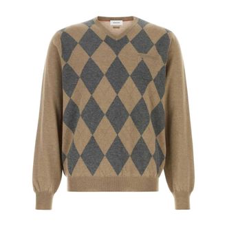Ferragamo Herren, Strickwaren, Beige, MGr&ouml;&szlig;e