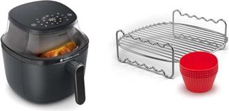Philips Airfryer 3000 Series 4.2L + Grillrost & 7 Muffinformen