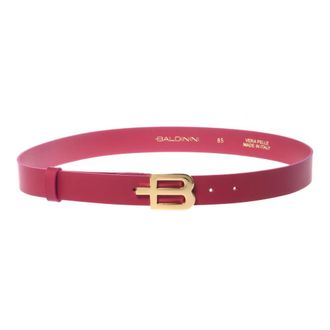 Baldinini Femme, Accessoires, Rose, Taille: 95 CM Ceinture en cuir fuchsia