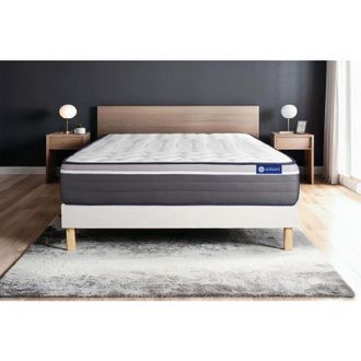 Actisom Actiflex plus matratze 160x200cm + Bettgestell mit lattenrost, H&auml;rtegrad 5, Taschenfederkern und Memory-Schaum, H&ouml;he : 26 cm
