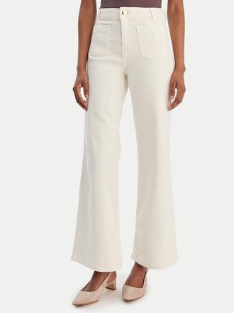 Marella Stoffhose Baschi 2615131251 &Eacute;cru Regular Fit