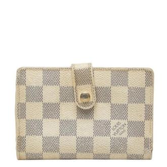 Louis Vuitton Pre-owned Vintage Canvas Bi-fold Wallet - - Pre-owned - Damen - Beige - ONE SIZE