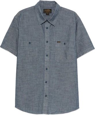 Filson S/s Embroidered Chambray Shirt
