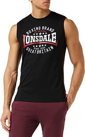 Lonsdale St.Agnes T-Shirt - Homme - Noir - XL