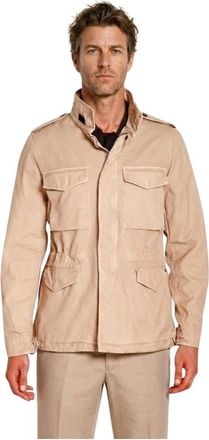 Mason's Homme, Vestes, Beige, Taille: 3XL Field Jacket M74