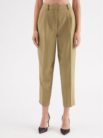 Bruuns Bazaar Stoffhose Cindy BBW2393 Gr&uuml;n Loose Fit