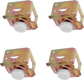 DOITOOL Verstellbare Nivellierf&uuml;&szlig;e f&uuml;r M&ouml;bel 4 St&uuml;ck aus Robustem Material mit Feststellmuttern H&ouml;henverstellbar f&uuml;r Schr&auml;nke Tische und Werkb&auml;nke Seitlich Mo