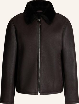 Windsor Windsor. Lederjacke braun