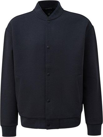 QS by s.Oliver Sweatjacke Sweatshirt Jacke College-Jacke aus Jersey