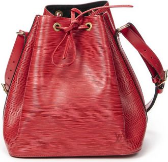 Louis Vuitton Crossbody Bags - Noe PM - Gr. unisize - in Rot - f&uuml;r Damen