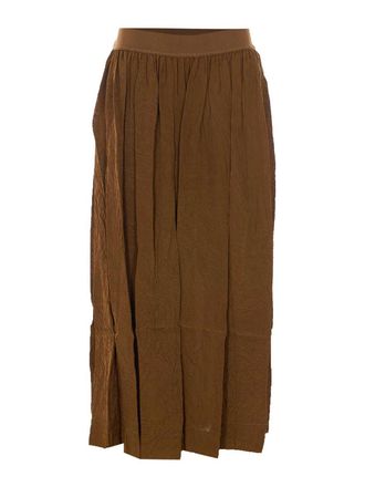 Uma Wang Jupe Midi - Marron