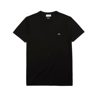 Lacoste Homme, Tops, Noir, Taille: L T-Shirt en Coton Pima
