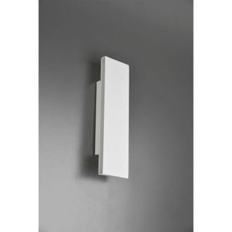 Trio Flache LED Wandleuchte CONCHA Up and Down mit Dimmer, Wei&szlig;, Breite 28cm