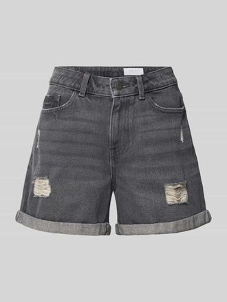 Noisy May Jeansshorts im Destroyed-Look Modell SMILEY