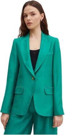 La Petite Francaise Blazer Voyante - Femme - Vestes - Vert - Taille: 36 FR