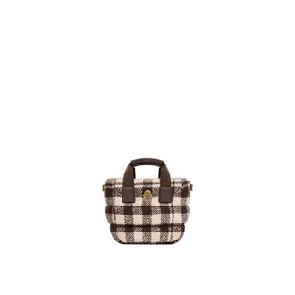Moncler Moncler Caradoc Micro Tote Bag, Women, Brown, Size: One Size