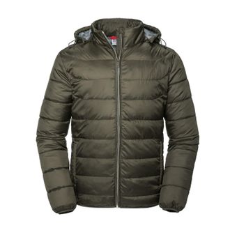 Russell Athletic Russell - Nano Steppjacke mit Kapuze f&uuml;r Herren ()