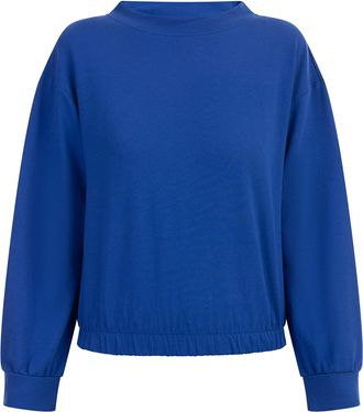 Mymo Damen Sweatshirt 12627250, Königsblau, XS/S