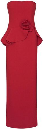 Rotate Maxi Robe - Rouge