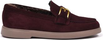 Baldinini Mocassins en Daim - Femme - Chaussures - Rouge - Taille: 39 EU