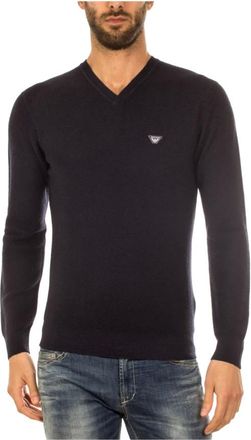Armani Jeans Homme, Pulls, Bleu, Taille: S V-neck Tricots