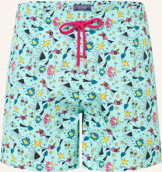 Vilebrequin Badeshorts Aquatic Carnival blau