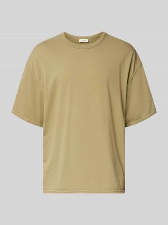 American Vintage T-Shirt mit &uuml;berschnittenen Schultern Modell FAZY