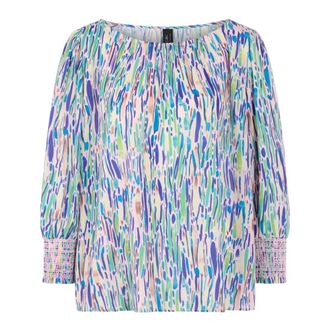Marc Cain Femme, Blouses et Chemises, Multicolore, Taille: 44 FR Bluse bedruckte Rethink Together