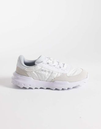 Lacoste Elite Active Evo Sneaker in Hellgrau und Wei&szlig;-Multi