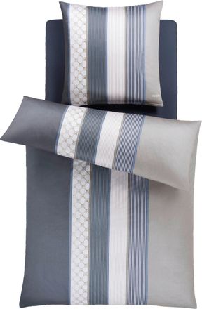Joop Bettw&auml;sche Cornflower Stripes, Anthrazit, Grau, Textil, Streifen, 135x200 cm, Textiles Vertrauen - Oeko-Tex, pflegeleicht, schadstoffgepr&uuml;ft, Schlafte