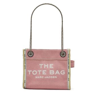 Marc Jacobs Die Denim Chain Crossbody Tote - - Bags - Damen - Rosa - ONE SIZE