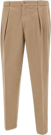 BRIGLIA 1949 Homme, Pantalons, Beige, Taille: S Chinos