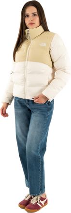 The North Face Damen Saikuru Jacke, Gravel/White Dune, L