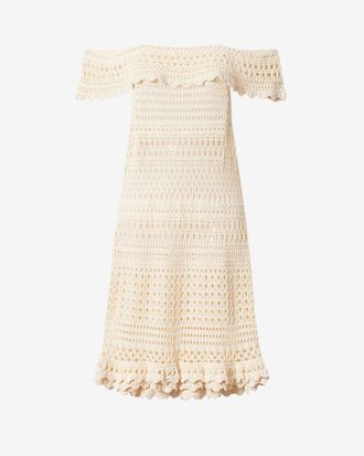 Isabel Marant Robe Zoa - Femme - &Eacute;cru - Taille 34 - Marant &Eacute;toile