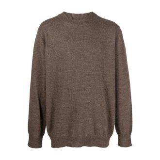 Maison Margiela Alpaka-Wolle Brauner Pullover - - Knitwear - Herren - Braun - L